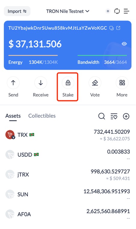 How to Use TronLink Extension to Get Resources and Vote – TronLink Support